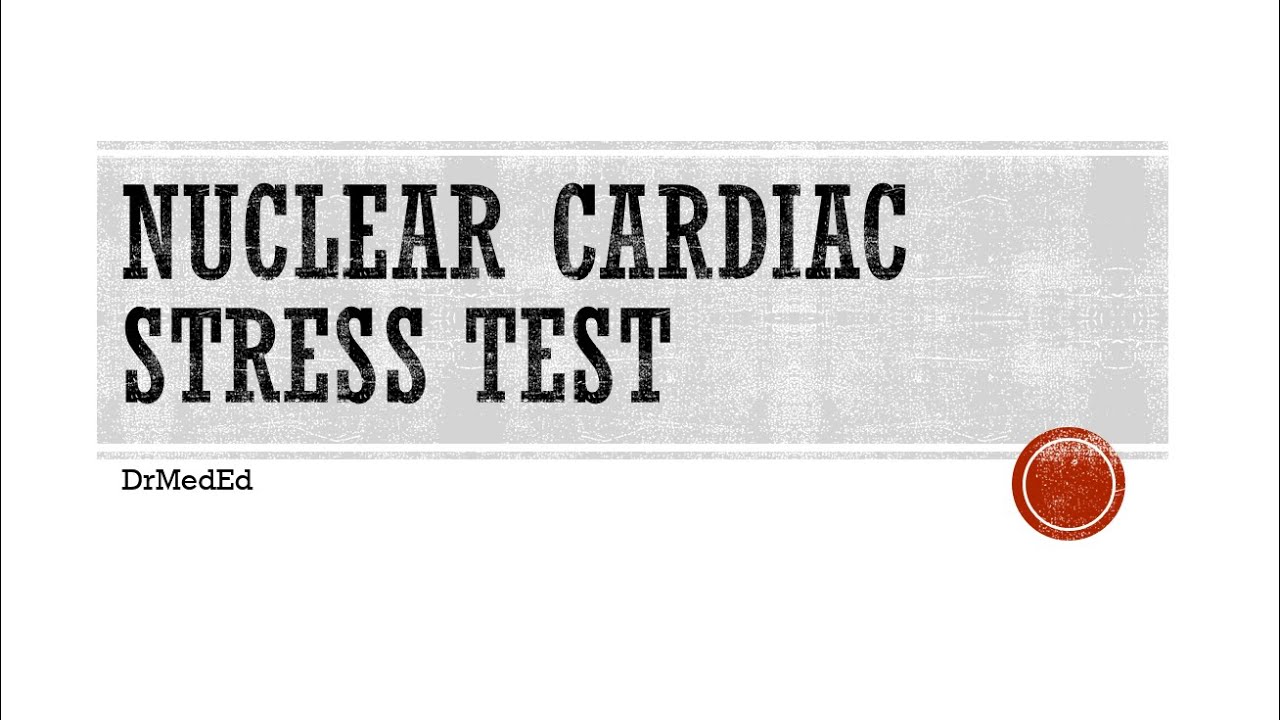 Nuclear Cardiac Stress Test - YouTube