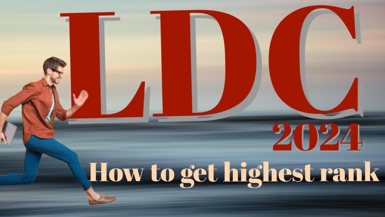 How To Get Highest Rank In Upcoming LDC Exam - YouTube