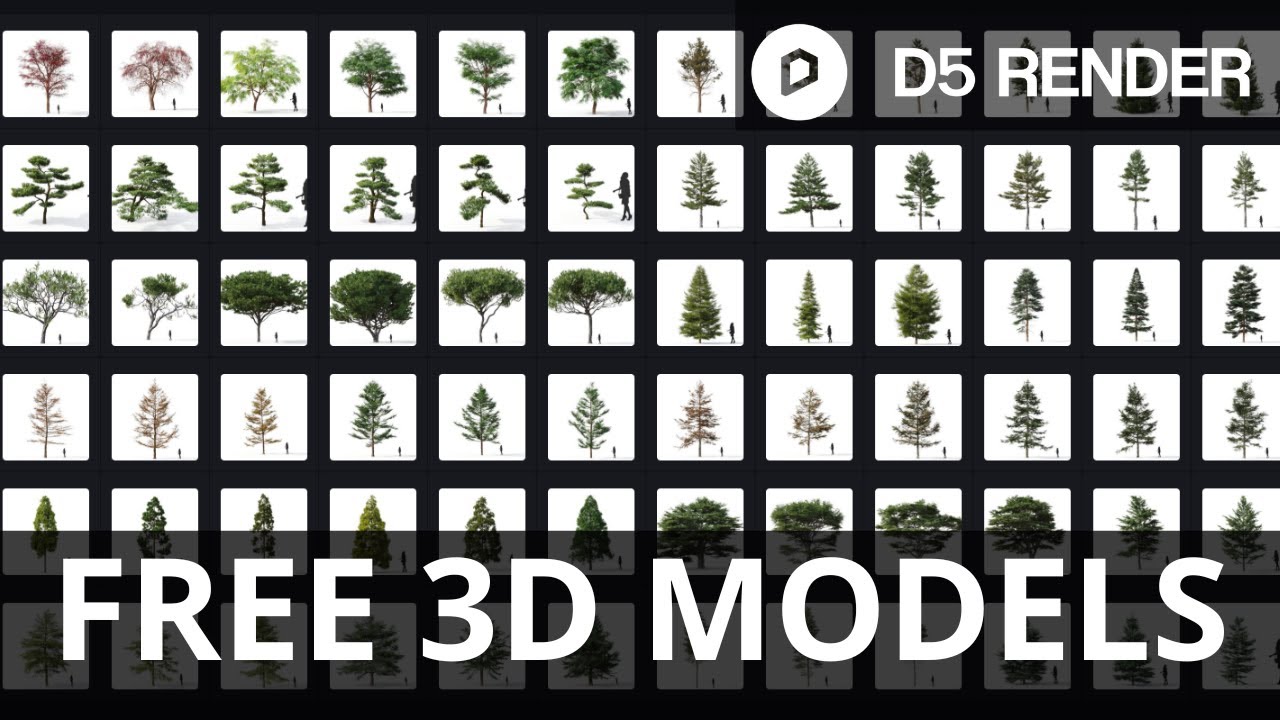 Free 3D Models for D5 Render | Бесплатные модели для d5 render | D5 ...