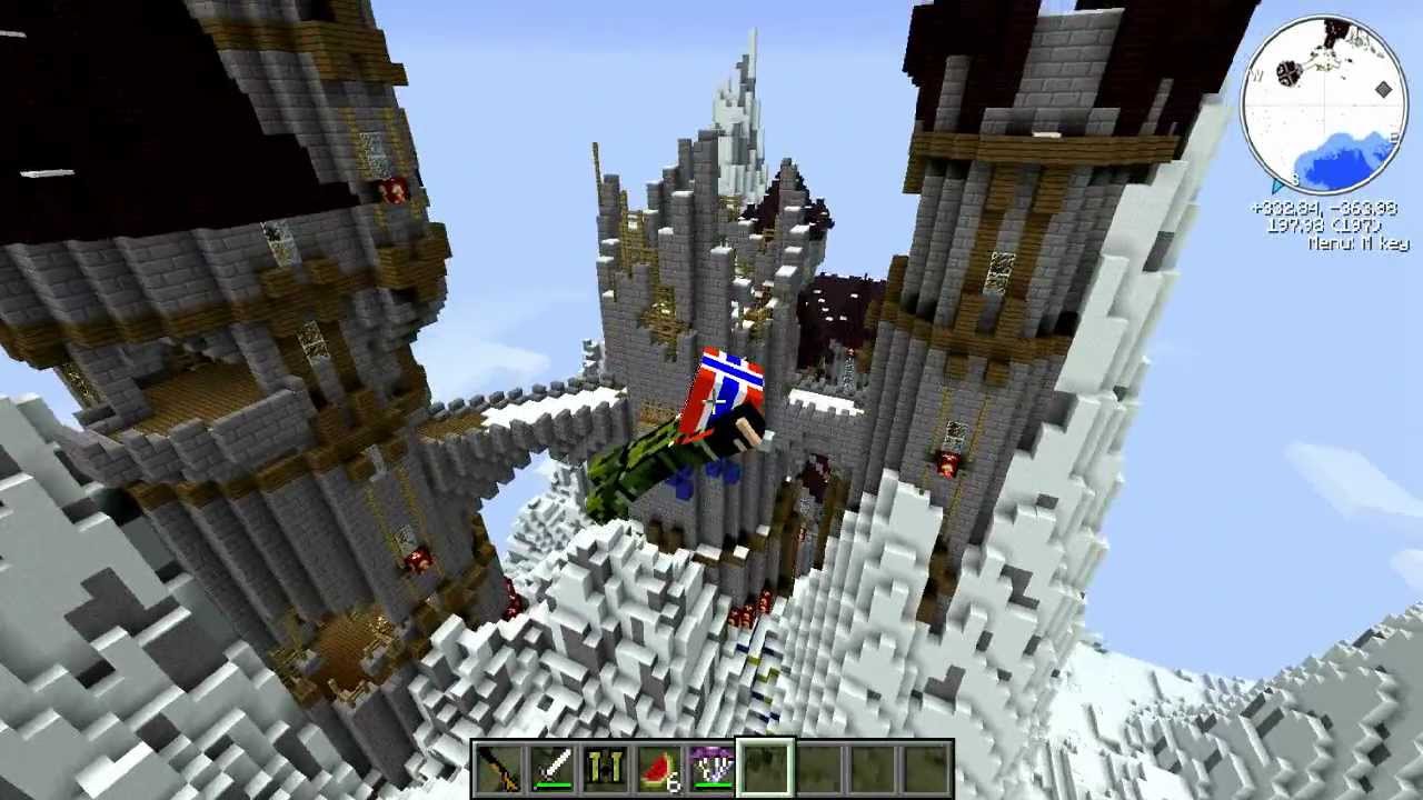 Minecraft ทัวแมพ Vorpal City by salmon77 - YouTube
