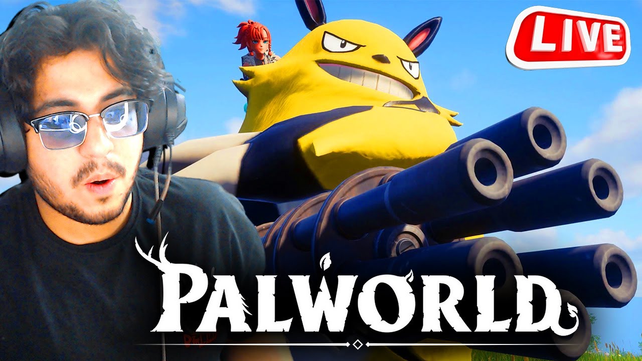Sunday Playing Palworld | First Live Streaming of Palworld Live xD ...