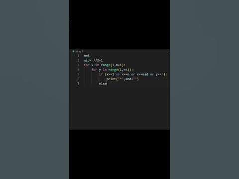 "3" Pattern program// python pattern program #python #pattern #patternprogram #pythonpattern # ...