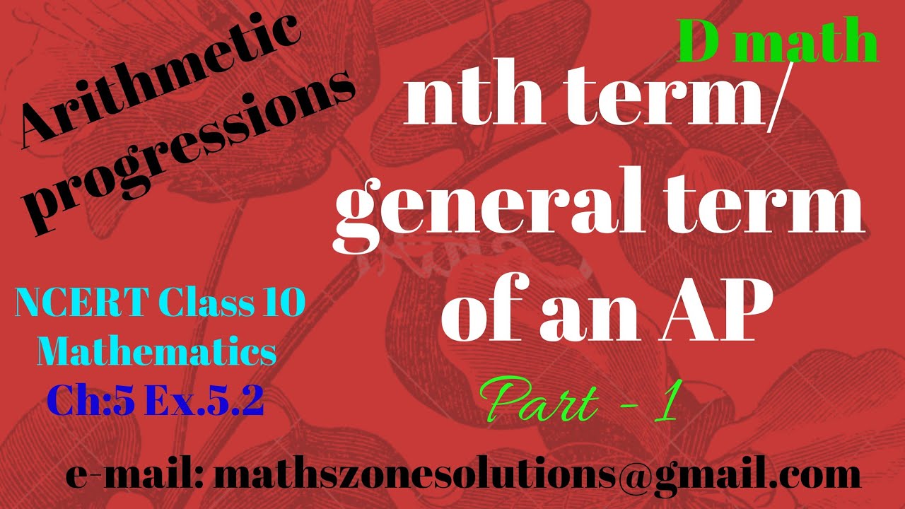 nth term/general term of an AP (Part-1) - YouTube