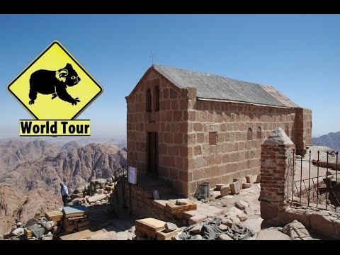 Voyage en Égypte Mont Sinaï (montagne de Moïse) Maryse & Dany © Youtube ...