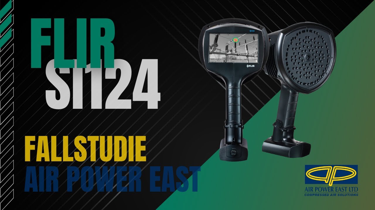 FLIR Si124 Air Power East Fallstudie - YouTube