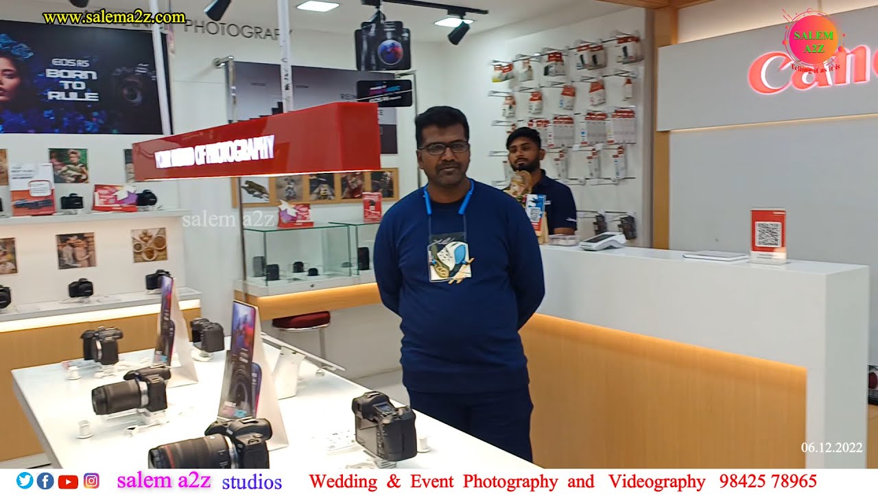 Canon EOS R6 Mark II Workshop || savithri photo house Salem 07.12.2022 ...
