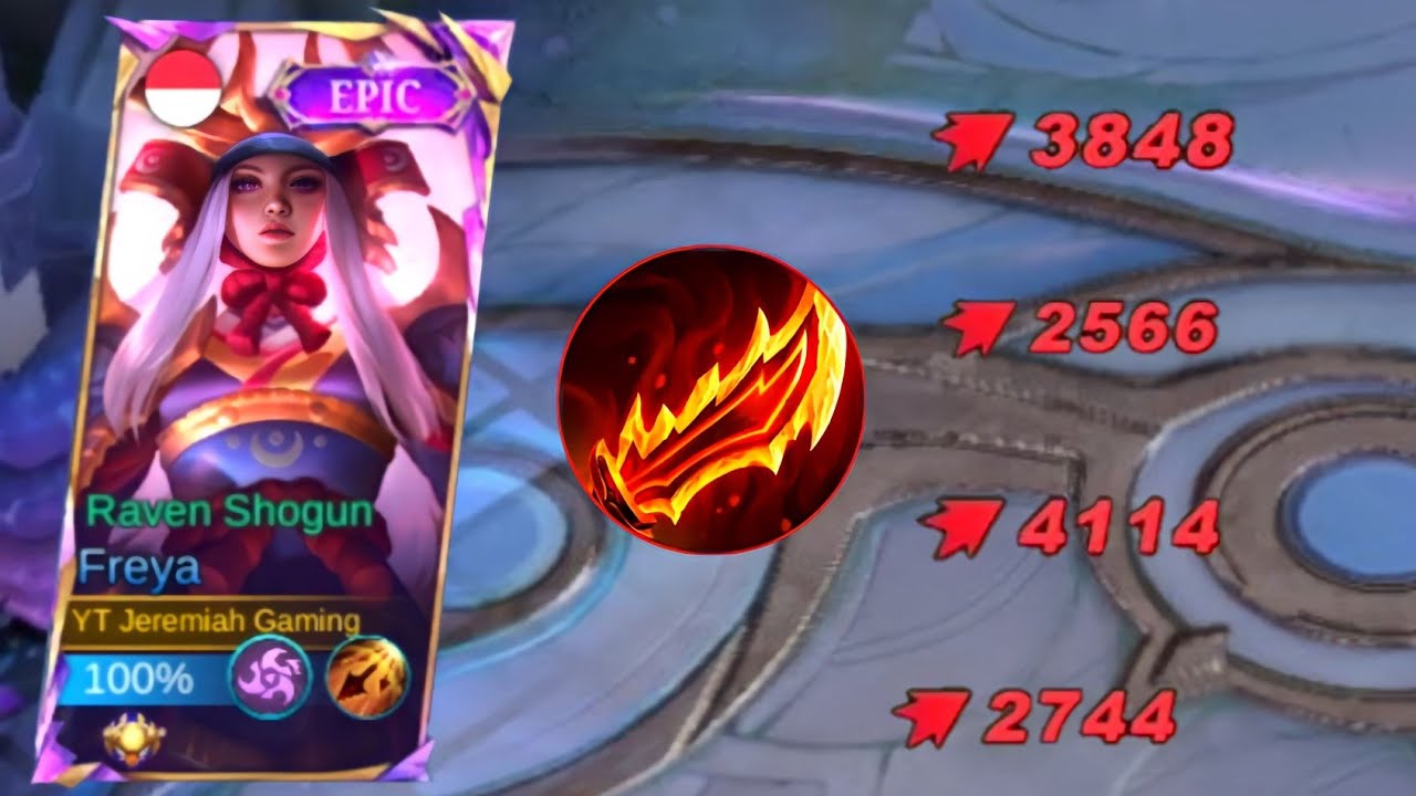 NEW CRITICAL HACK DAMAGE BUILD IN HERE!!! ( NEW META DAMAGE ) FREYA ...
