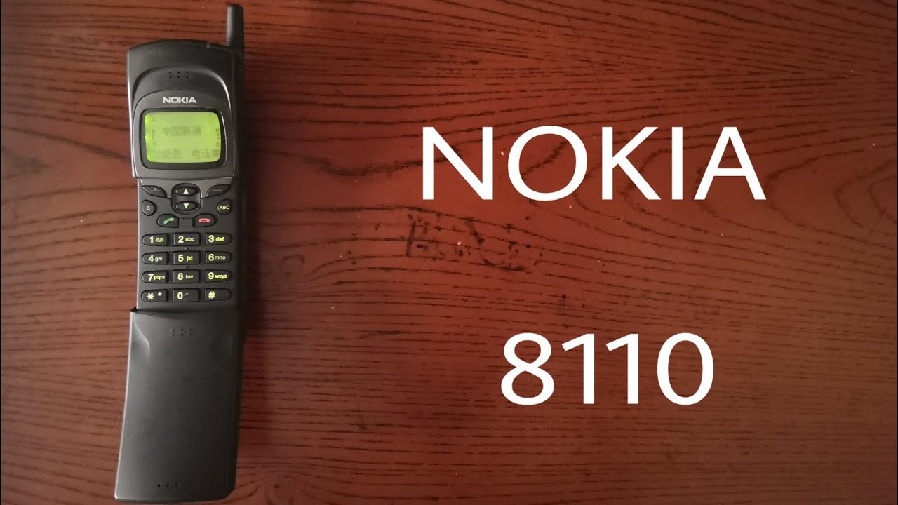 Nokia 8110 - YouTube