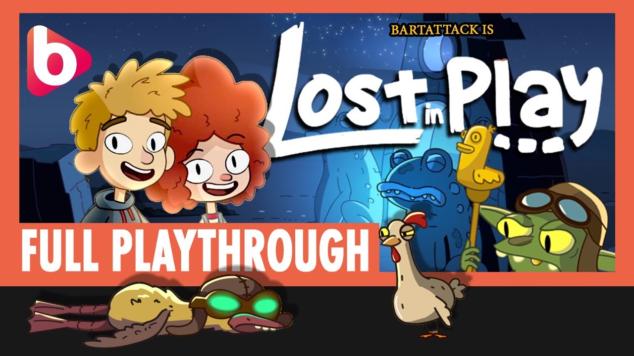 LOST IN PLAY | Full Game Playthrough | A whimsical beautiful animated ...