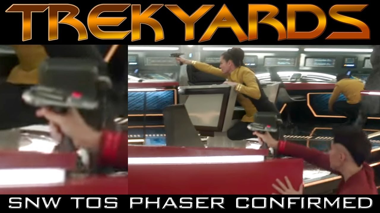 SNW TOS Phaser - Confirmed LIVE - YouTube