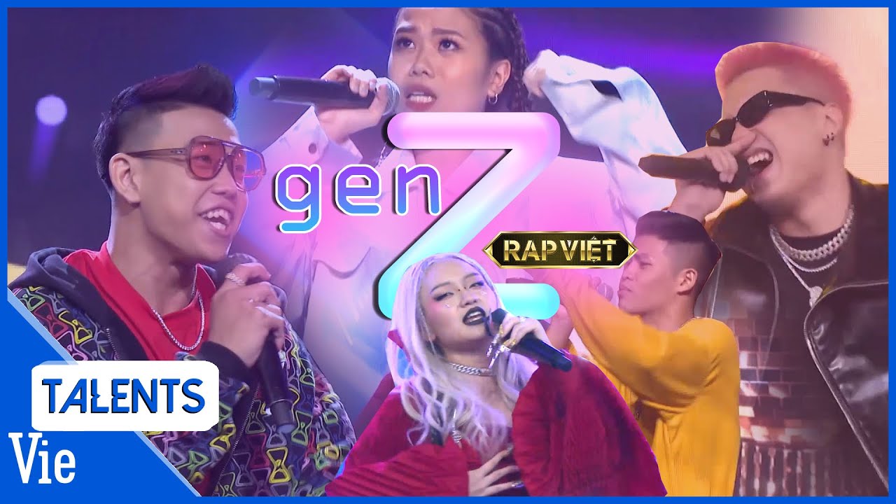 Playlist GEN Z x RAP VIỆT siêu đỉnh với loạt nhân tố Z trẻ trung cực ...