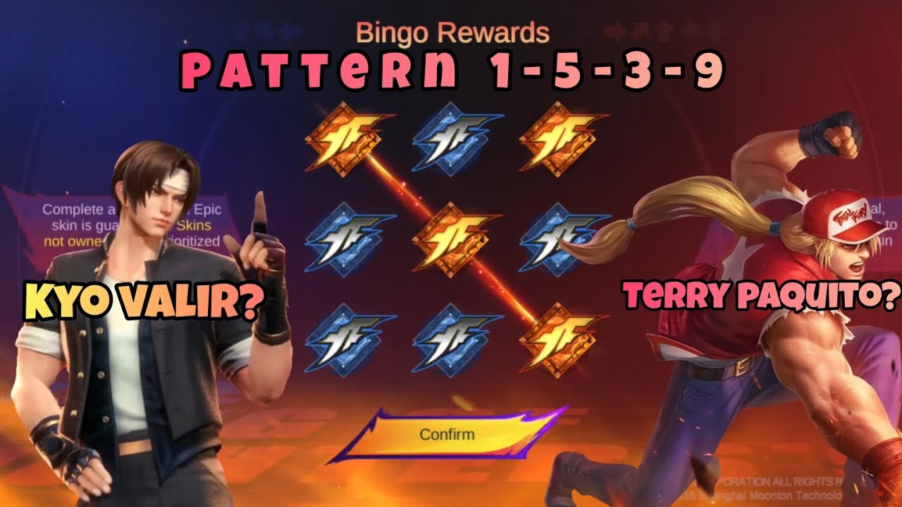 Kyo or Terry skin? KOF Phase 2 spins | Testing Skills effect ️ | MLBB ...