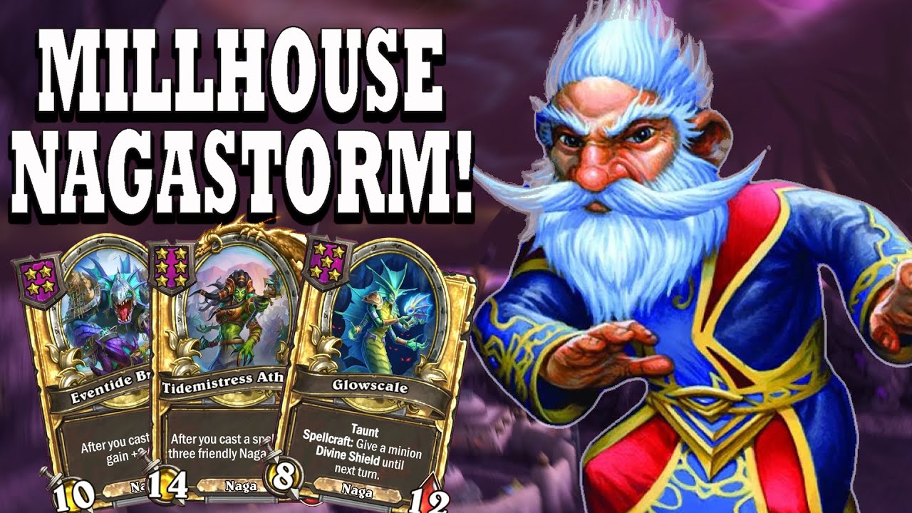 Millhouse Nagastorm! MIllhouse Manastorm Hearthstone Battlegrounds ...