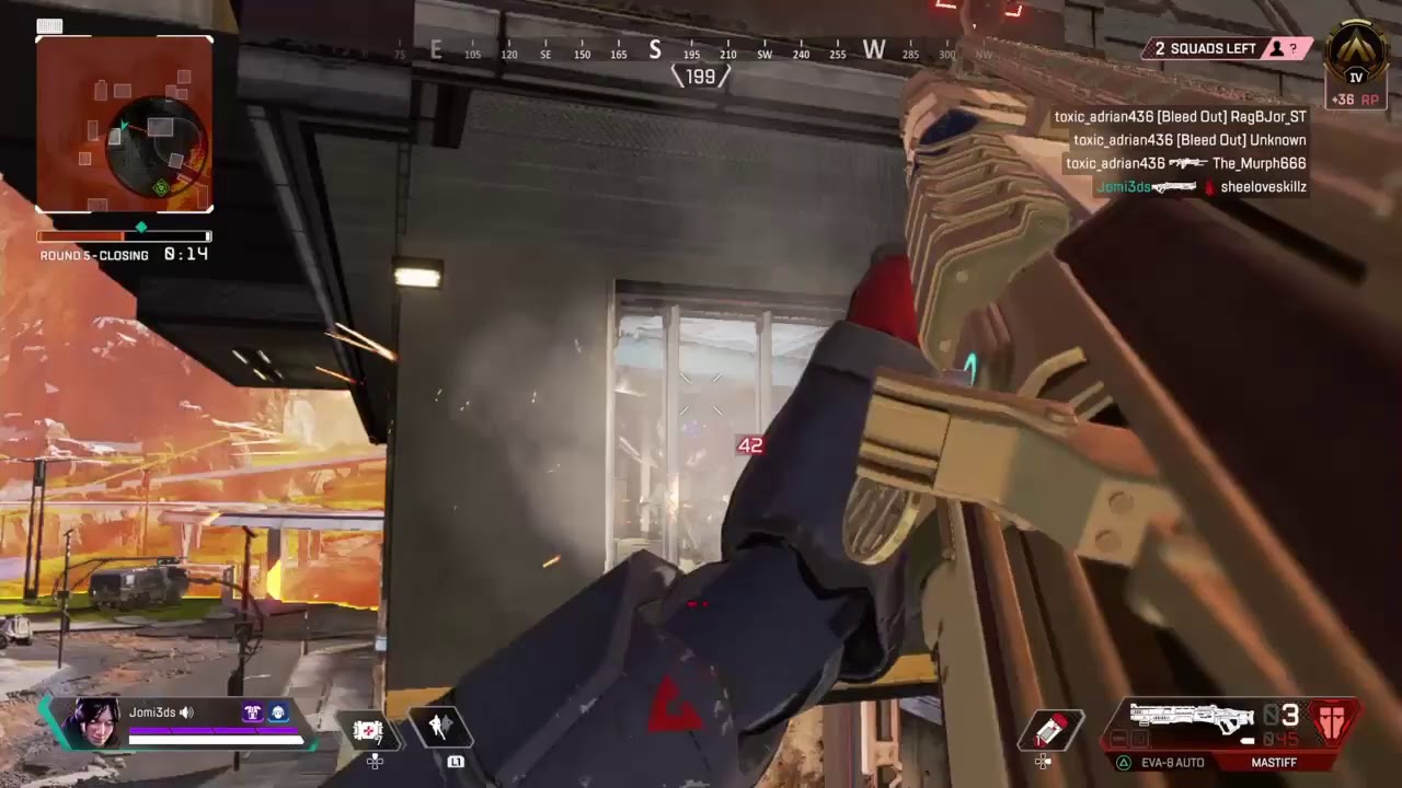 Apex Legends™Champion Solo 2 kills Wraith Rank Gold season 5 - YouTube