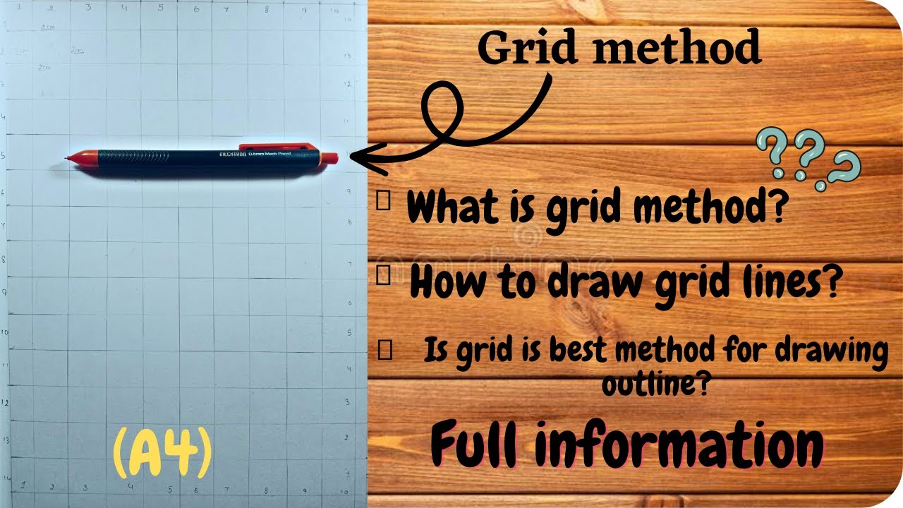 How To Draw Grid Lines How To Use Grid Method For Drawing Outline how-to-draw-grid-lines-how-to-use-grid-method-for-drawing-outline