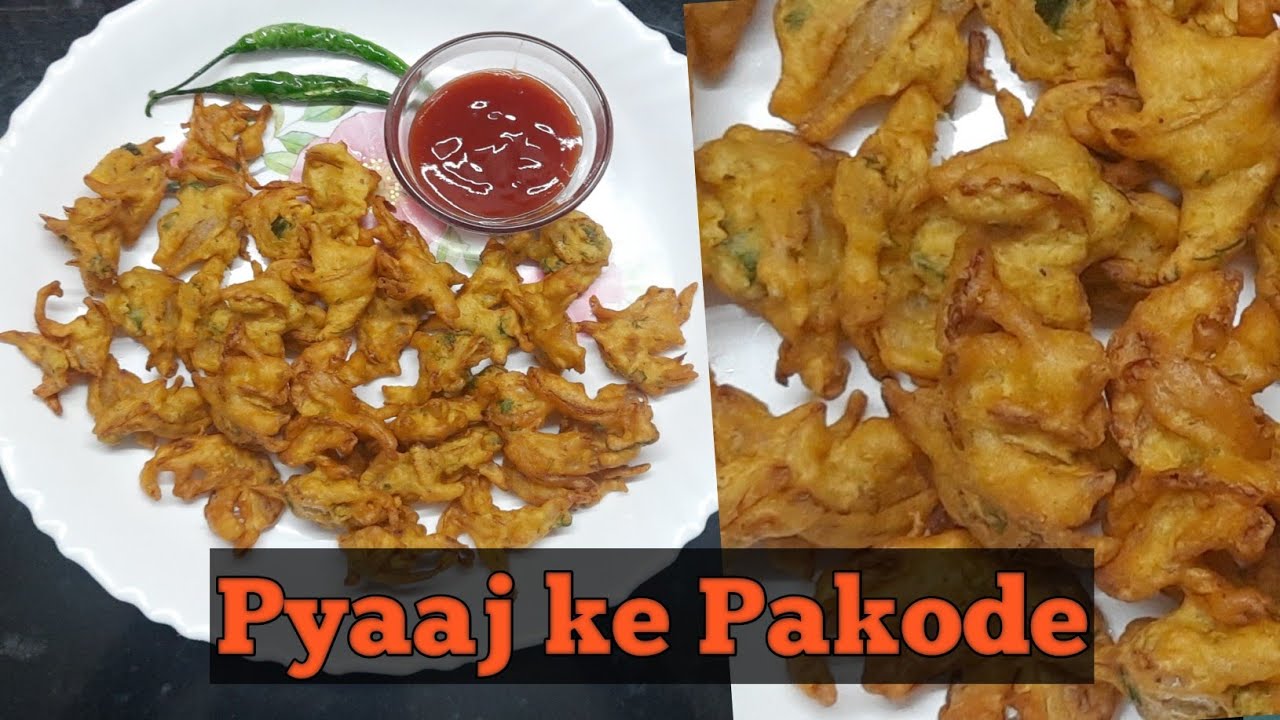 Pyaaj Pakode Recipe | # Bhajiya Recipe| Barish ke mosam m banay garma ...