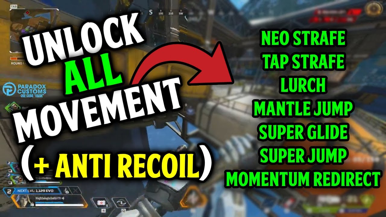 Apex Neo Strafing Config [auto neo strafe, tap strafes, mantle jump ...