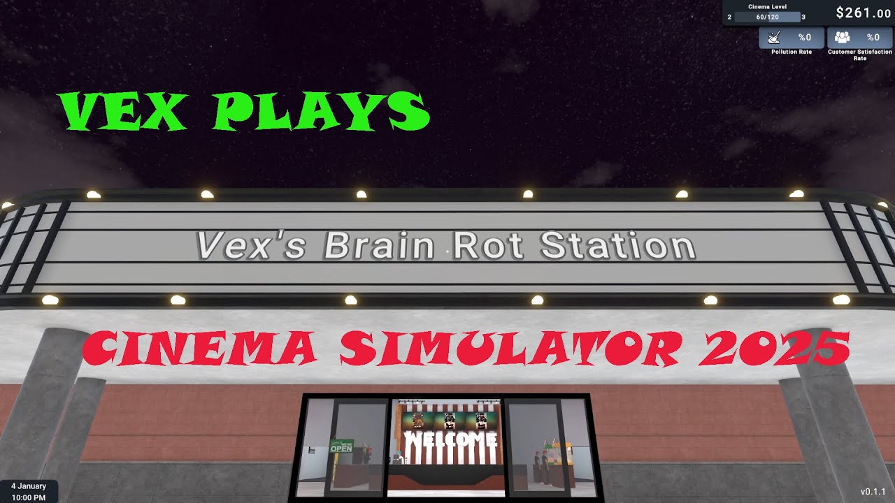 Vex Plays Cinema Simulator 2025 - YouTube