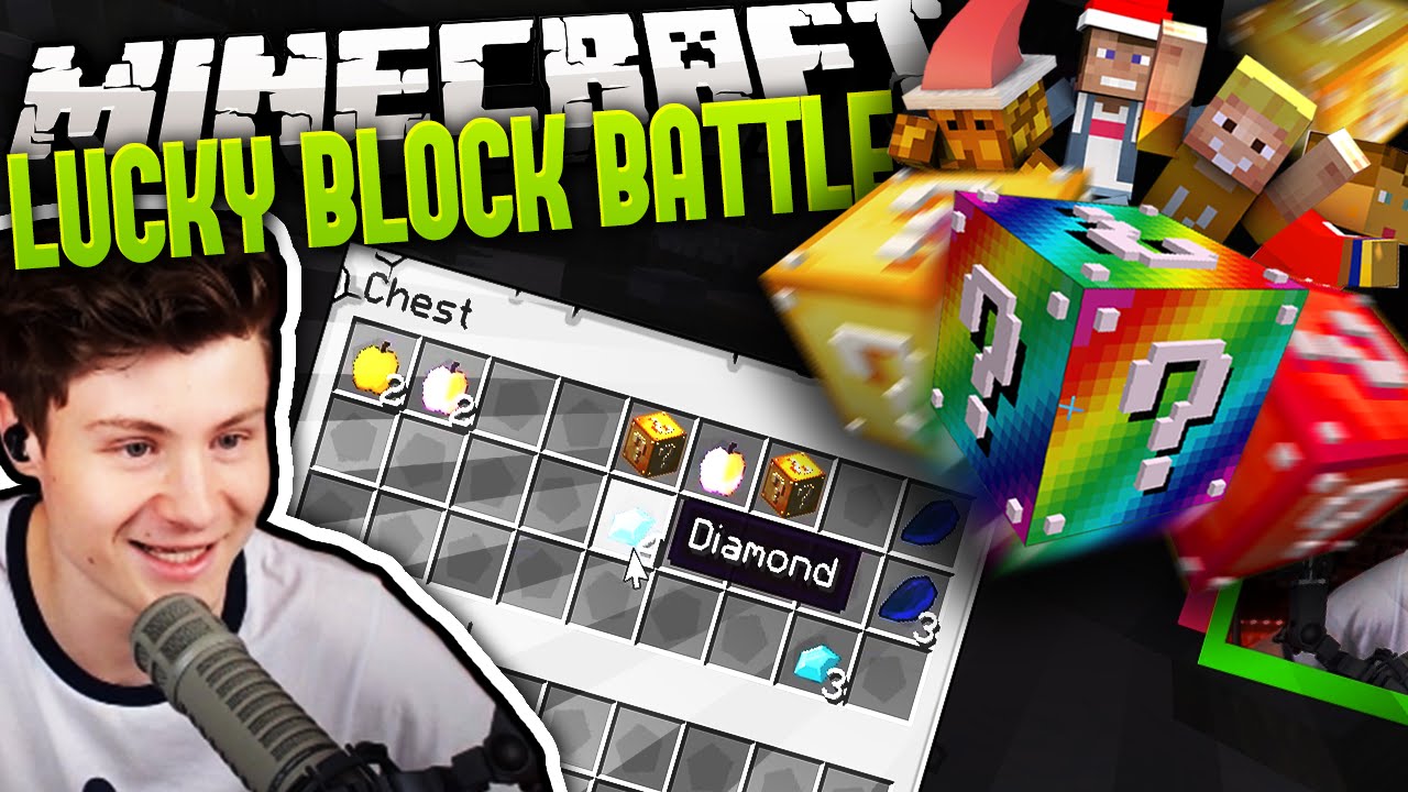 MEGA GLÜCK BEI UNLUCKY BLÖCKEN! | Minecraft LUCKY BLOCK BATTLE 2 #10 ...