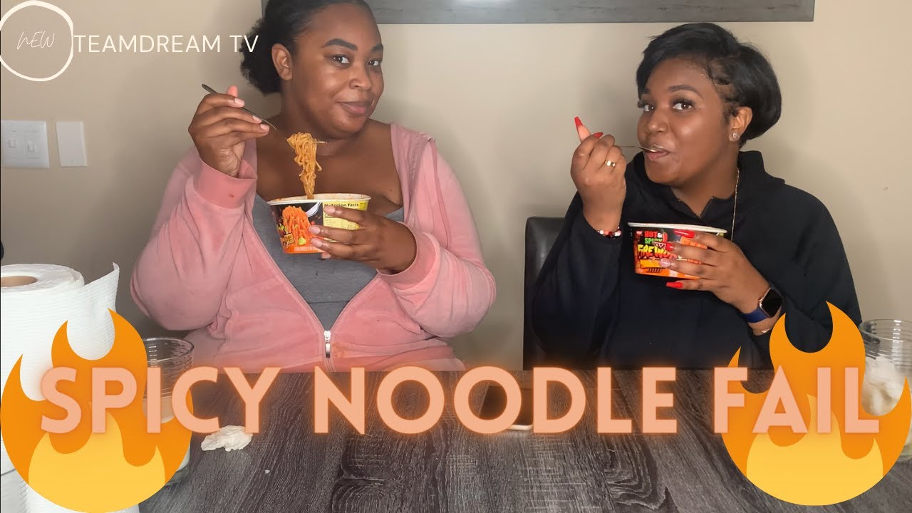 SPICY NOODLE FAIL: MOLTEN CHILLI CHICKEN NOODLES!! - YouTube