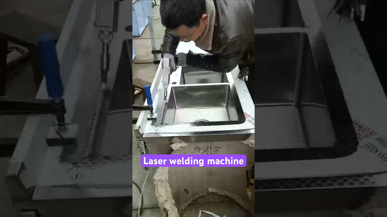 Laser welding machine for water tank #laserwelding #welding #soldadura ...