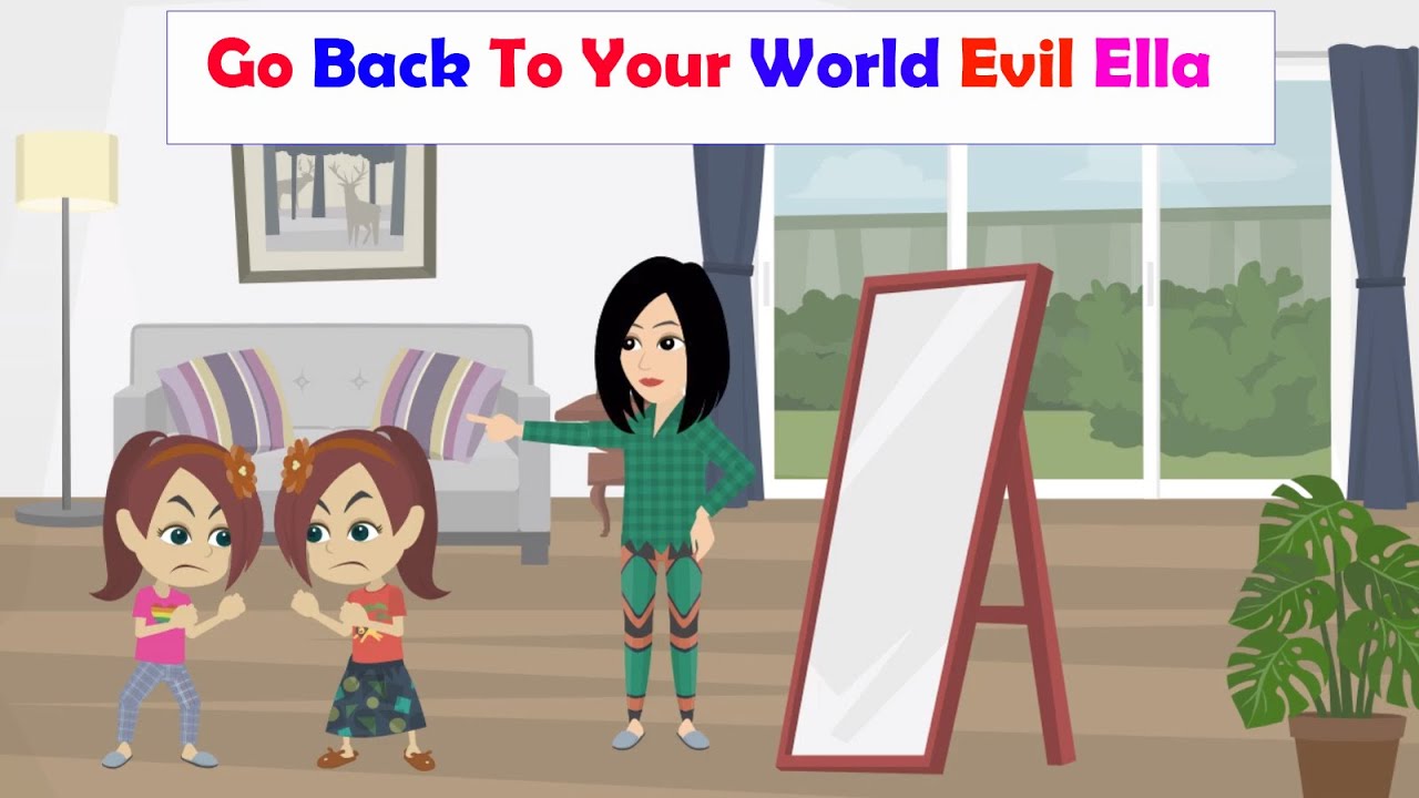 Evil Ella Unmasked - English Story - Comedy Animated Story - 2D Anime ...