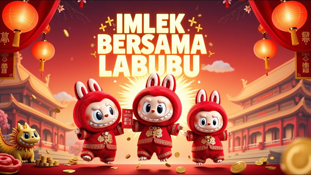 🏮 Lagu Anak | Imlek Bersama Labubu | Chinese New Year with Labubu - YouTube