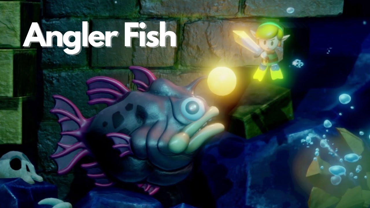 [Link's Awakening] Deep-sea anglerfish, "Angler Fish" - YouTube