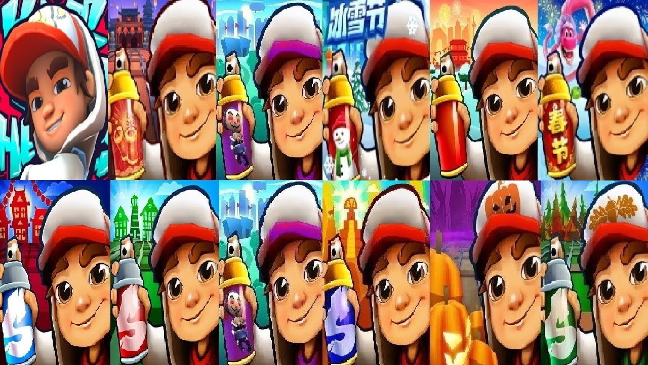 Subway Surfers Chinese Version 2023 VS Hoverboard Heroes VS Luoyang ...