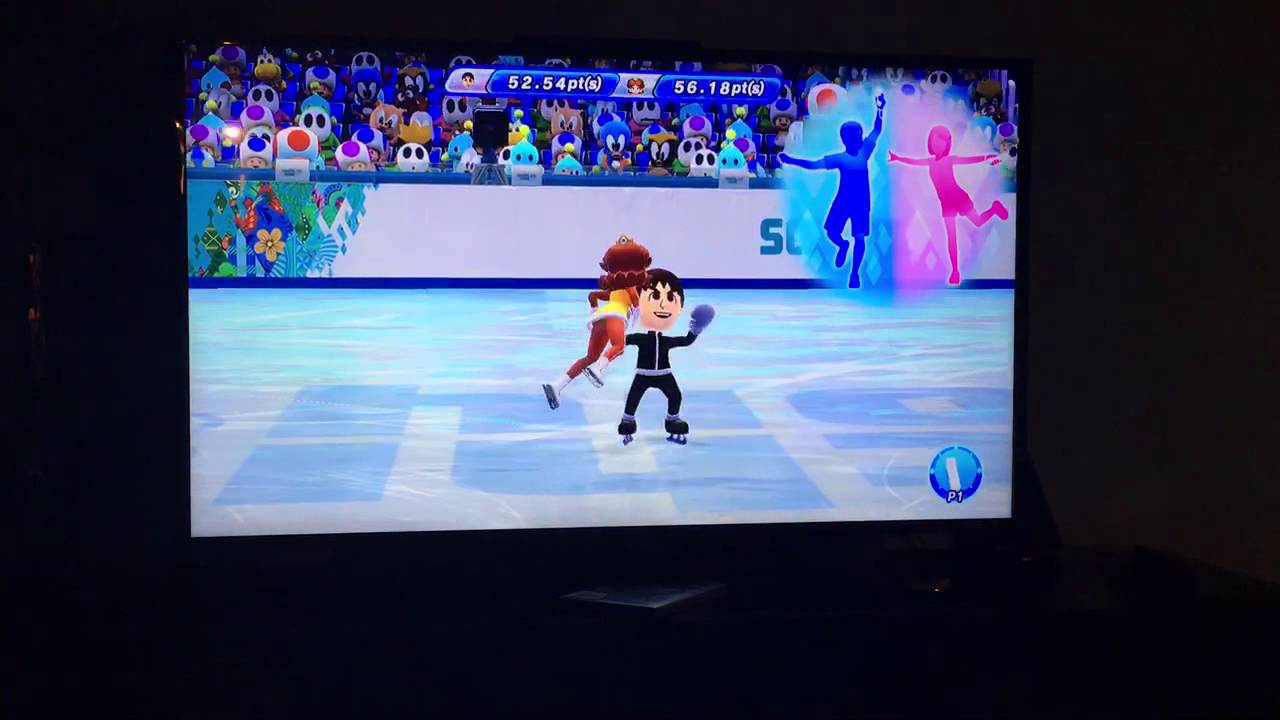 Mario & Sonic at the Sochi 2014 Olympic Winter Games Figure Skating ...