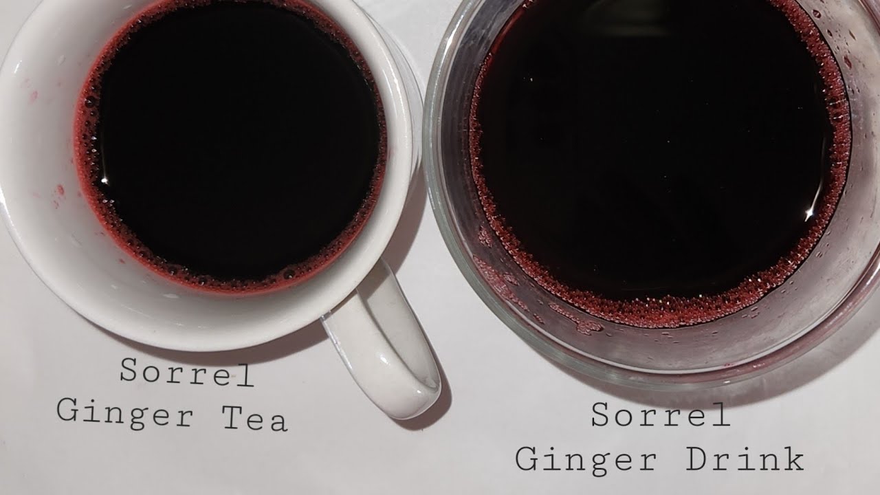 Sorrel Ginger Tea | Sorrel Drink | 1 Video 2 Recipes ...