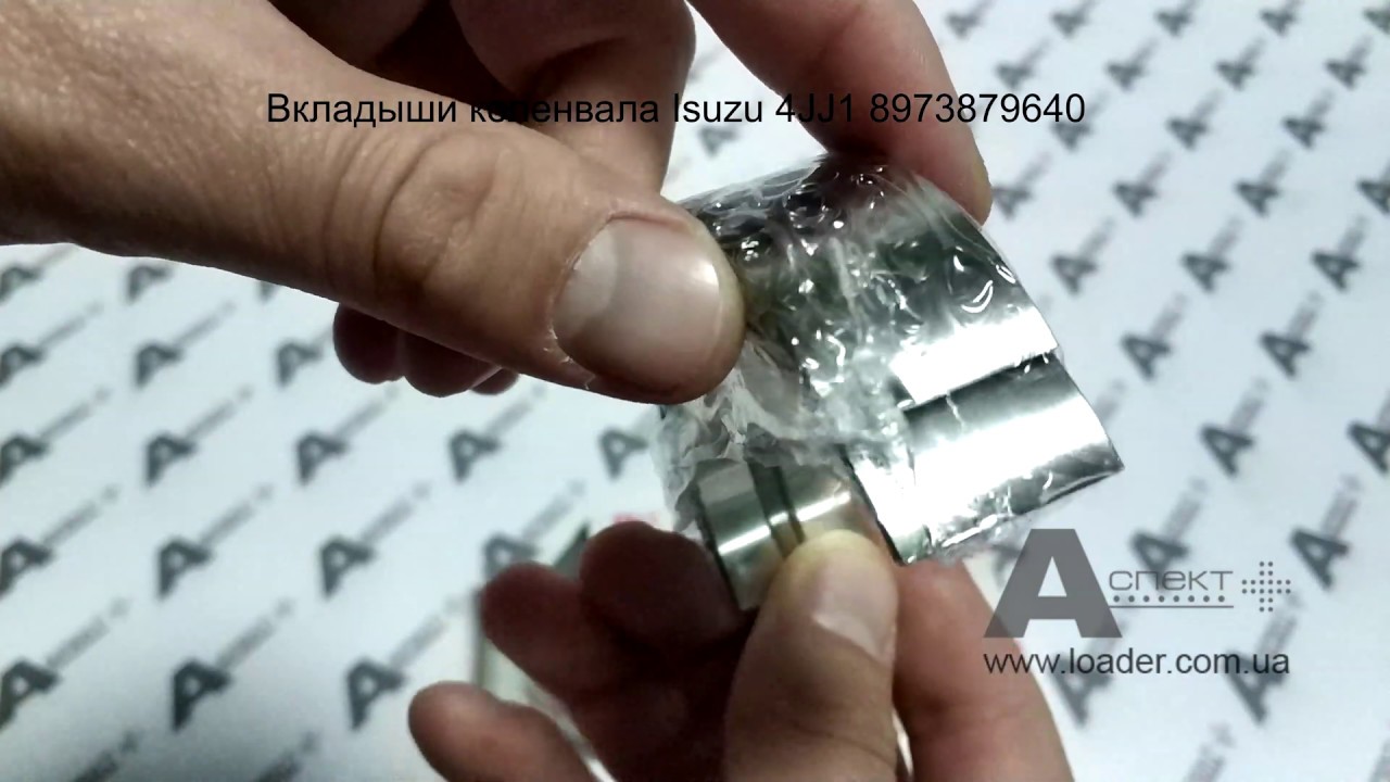 Crankshaft Bearing STD Isuzu 8973879640 Genuine #review #isuzu - YouTube