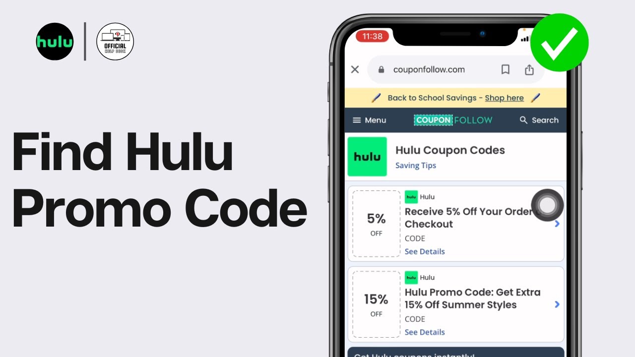 How To Find Hulu Promo Code 2024 (HUGE DISCOUNTS) - YouTube