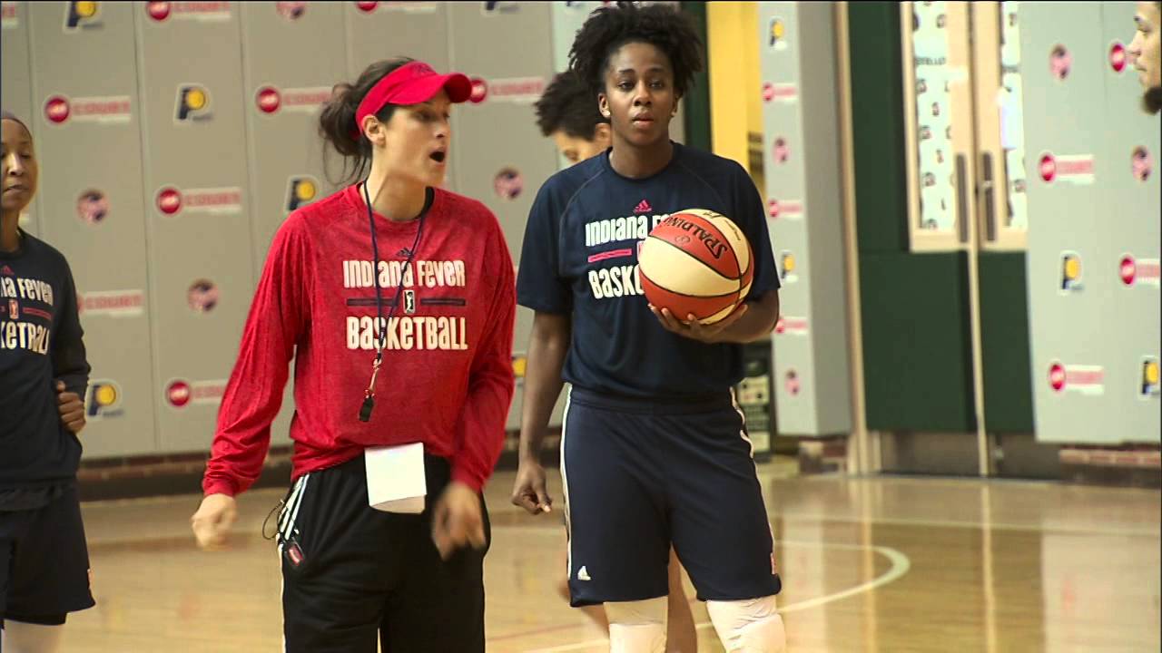 Inside Finals Practice with the Indiana Fever - YouTube