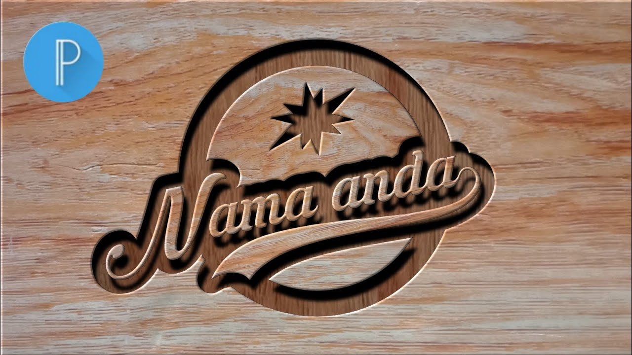 Cara Buat Logo Nama Keren di Pixellab |Professional logo design - YouTube