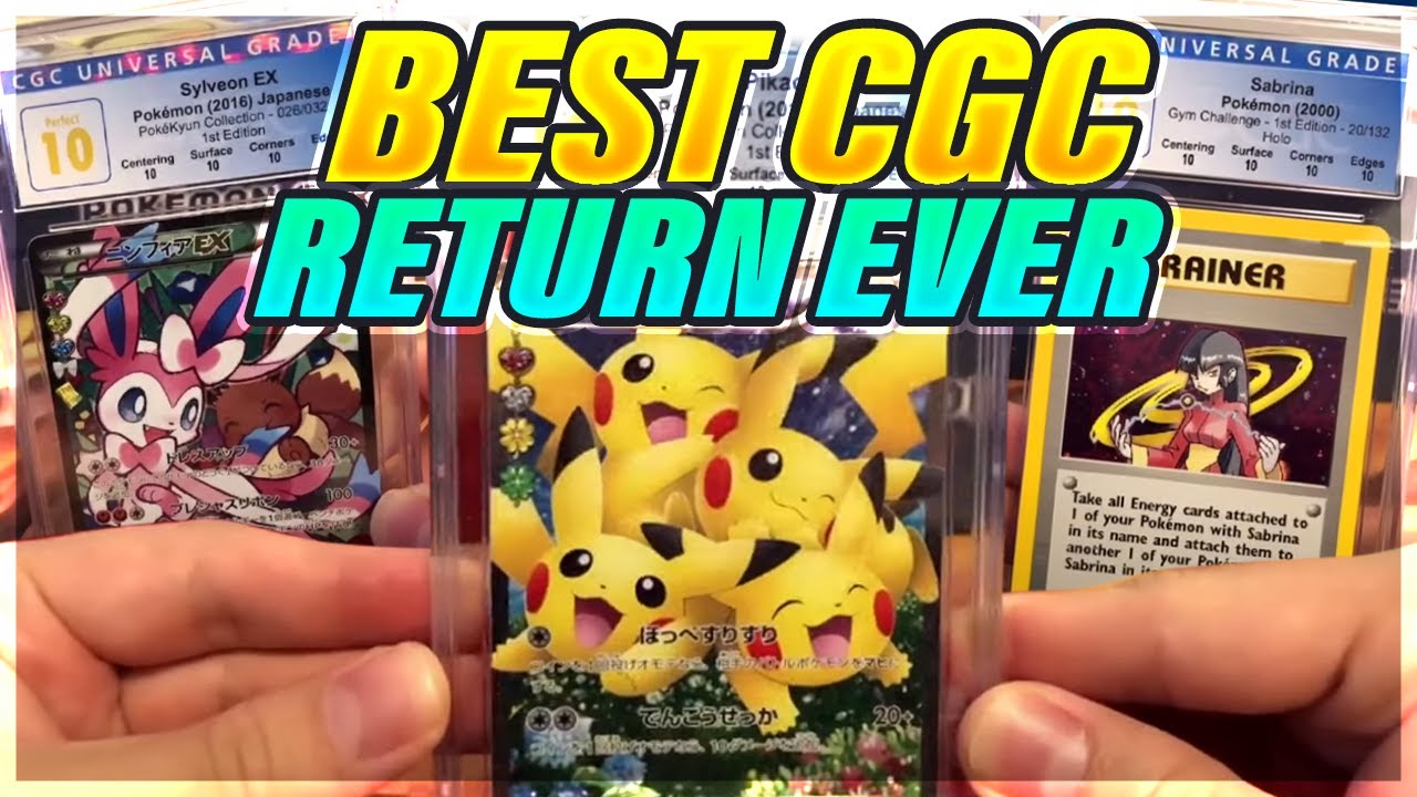 WOTC 1ST EDITION CGC 10 PERFECT! - The CRAZIEST CGC Return EVER! - YouTube