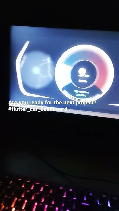 Flutter car dashboard app. - YouTube