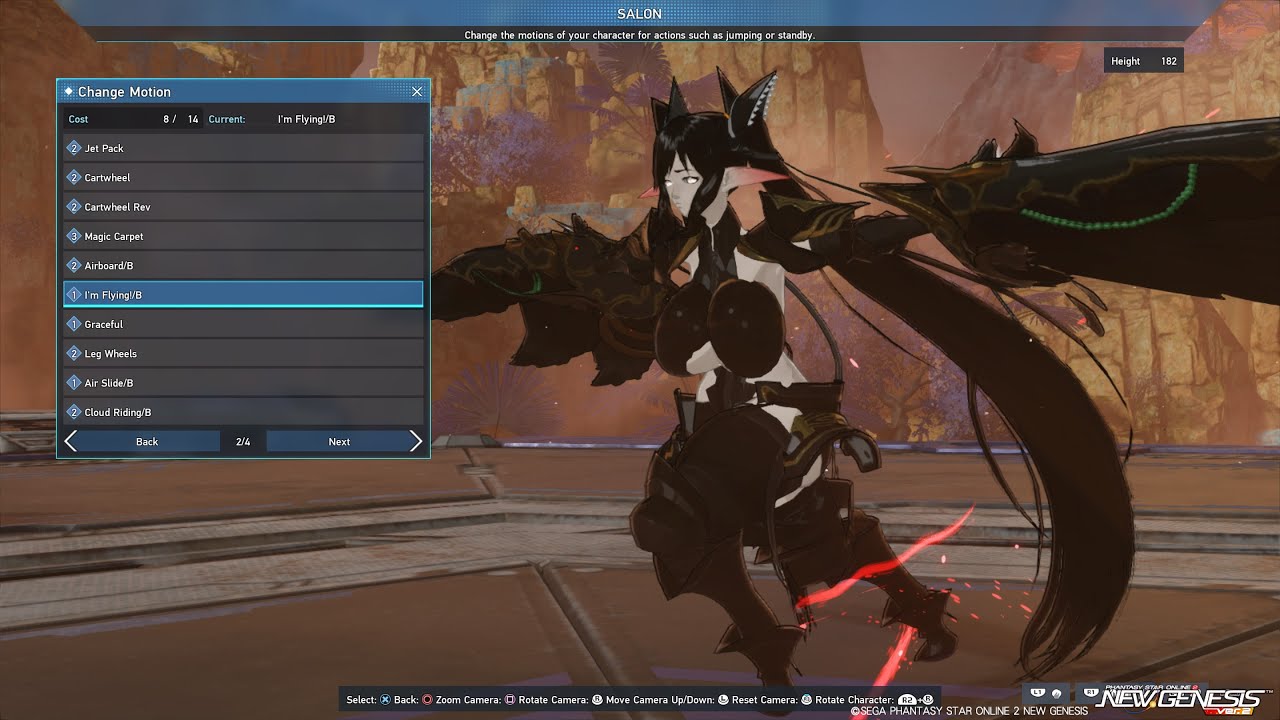 PSO2 NGS Character Creation Tutorial, Armored Harpy Mia - YouTube