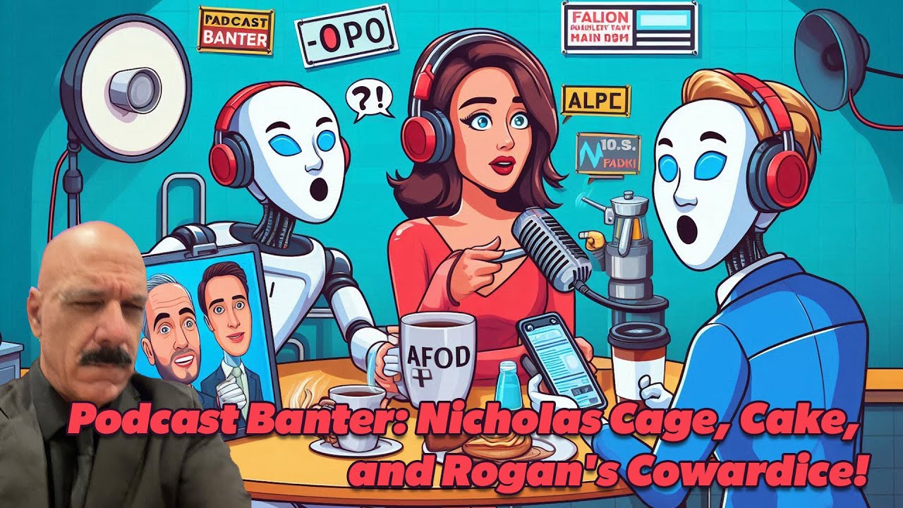 Podcast Banter Nicholas Cage, Cake, and Rogan's Cowardice! - YouTube