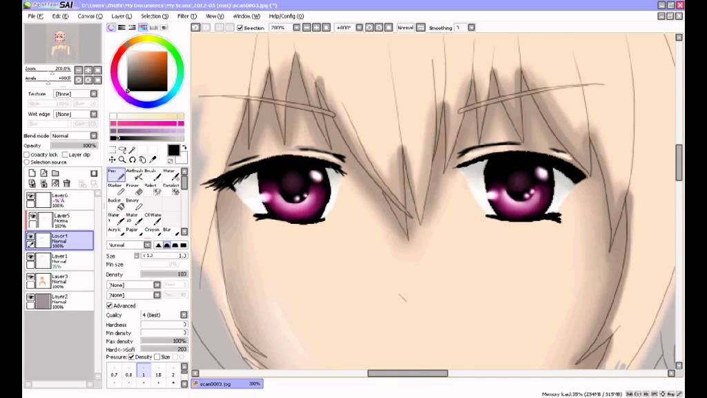Speedpaint Pink lolita - YouTube
