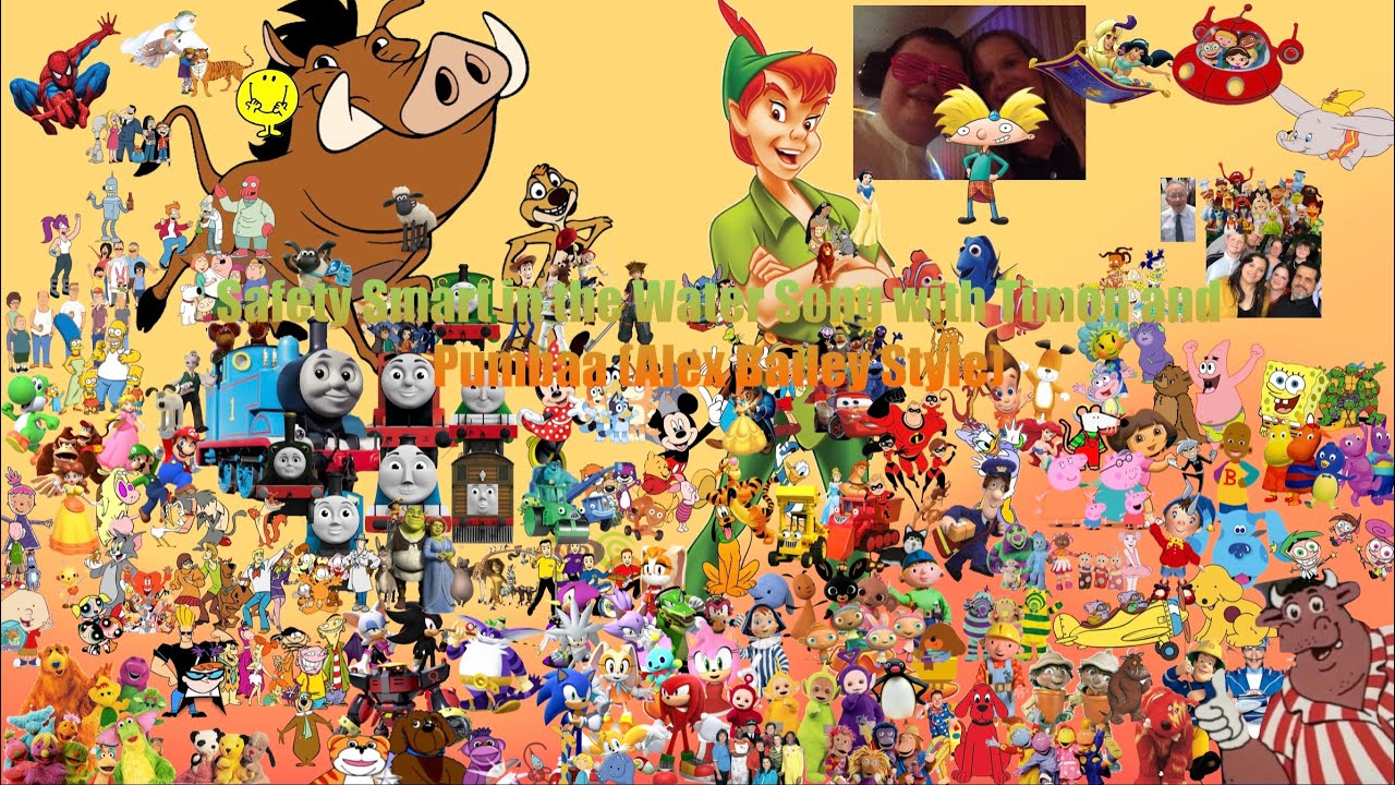 Safety Smart in the Water Song with Timon and Pumbaa (Alex Bailey Style ...