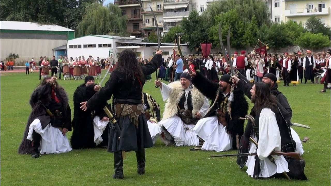 Ο Σύλλογος Φίλων Ιστορίας και Αναπαράστασης αυτής στην Έδεσσα - YouTube