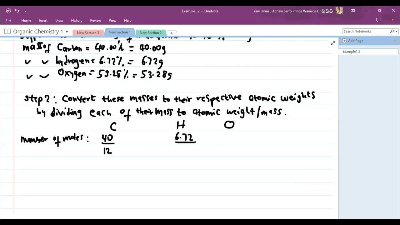 Organic molecules and structures- Lecture 2b - YouTube