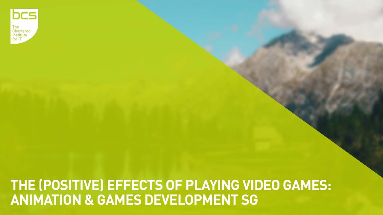 The (positive) effects of playing video games | Animation & Games ...