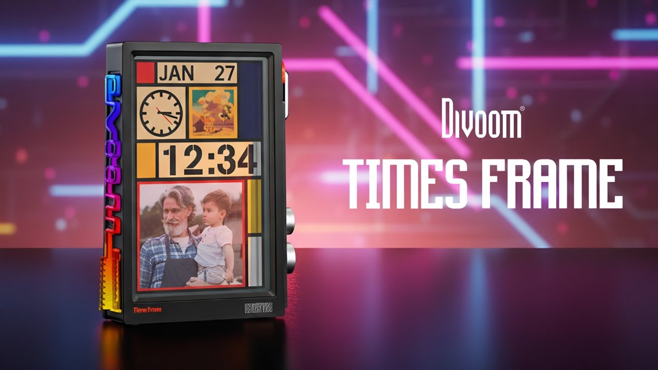 The Smart Frame That Turns Your Setup into Art | Divoom Times Frame ...