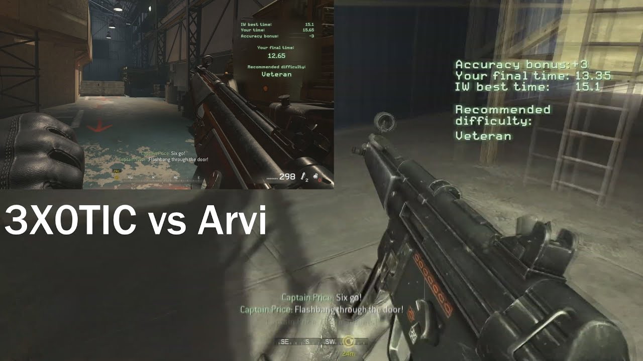 Call of Duty -- Modern Warfare FNG 3X0TIC vs Arvi - YouTube