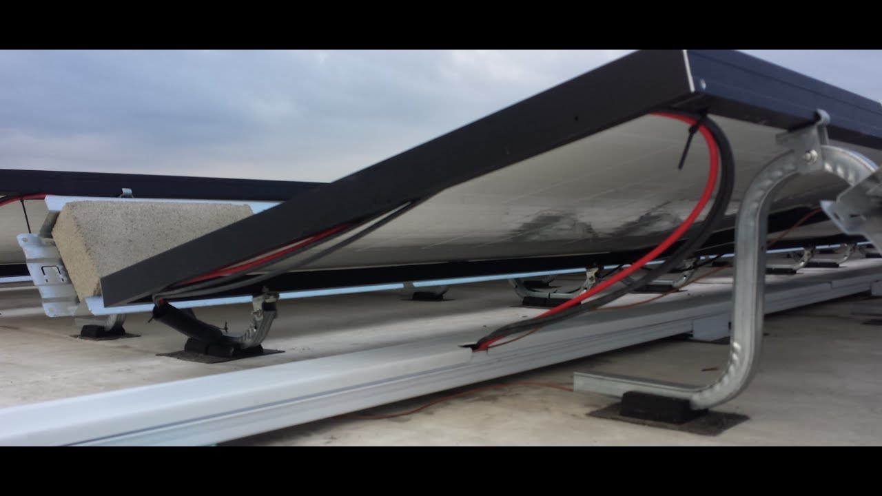 RayTray Solar Wire Management System - YouTube