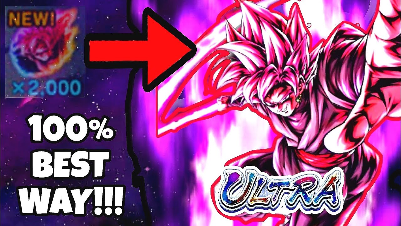 HOW TO GET ULTRA ROSE GOKU BLACK IN DRAGON BALL LEGENDS (VERY EASY ...