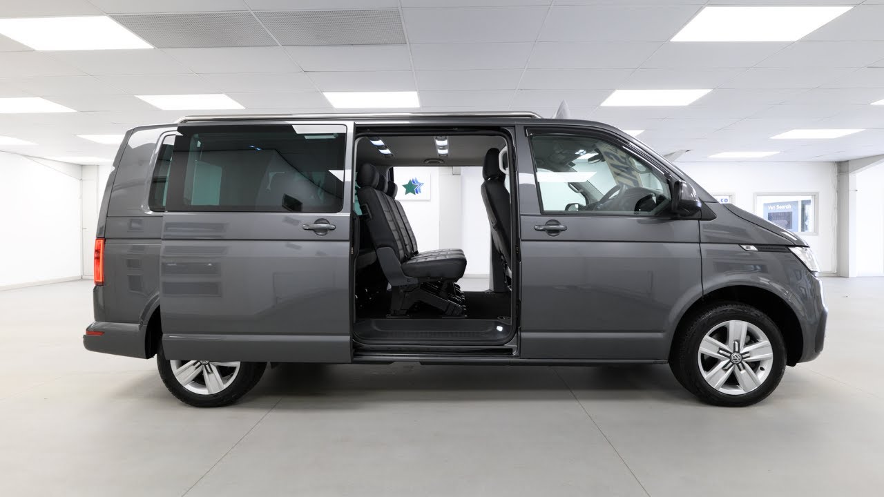 Volkswagen Transporter Shuttle 2.0 TDI Grey 150 BHP LWB SE Edition DSG ...