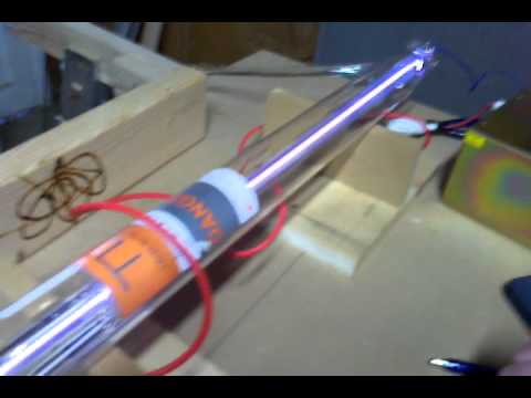 40W Co2 Laser - Test Fire - YouTube